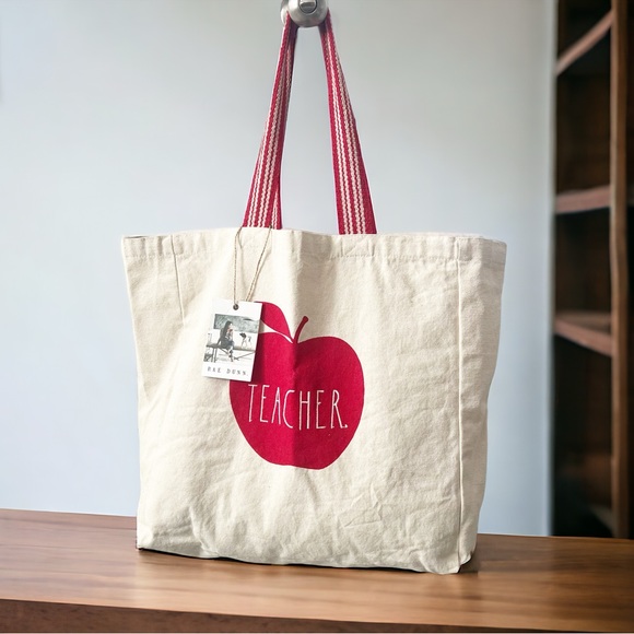Rae Dunn | Bags | Rae Dunn Teacher Tote Bag New With Tag | Poshmark